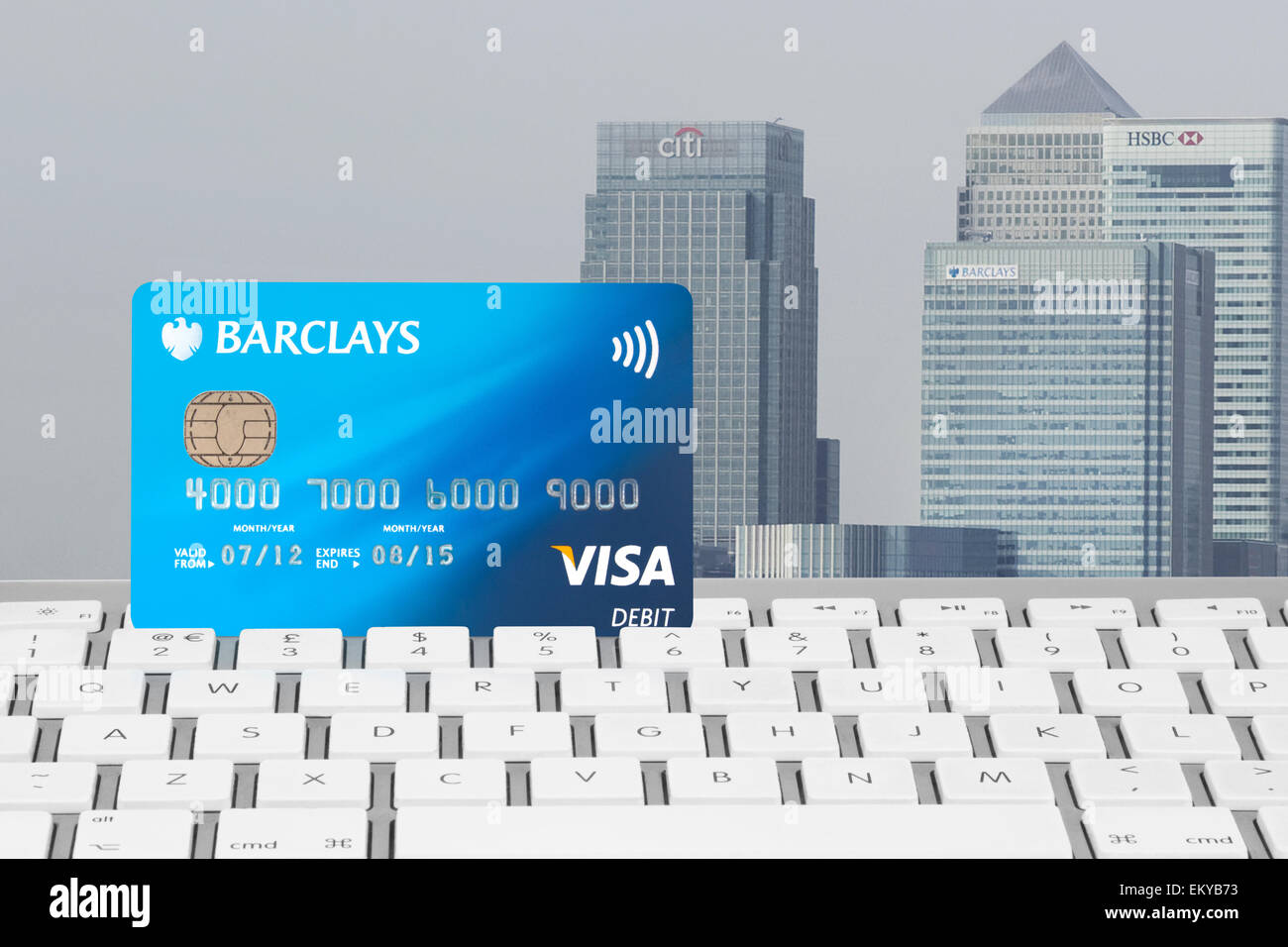 Barclays visa debit card hi-res stock photography and images - Alamy