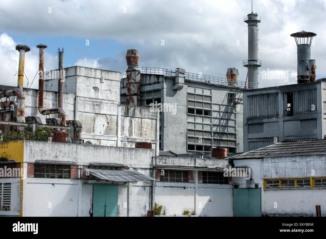 Old factory in Cuba that looks derelict but is in fact still a working ...