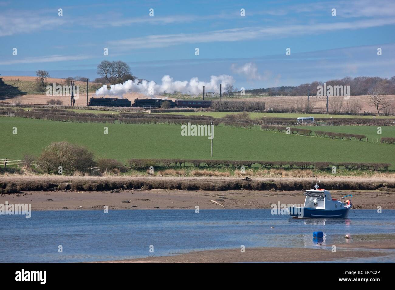 Train and boat hi-res stock photography and images - Alamy