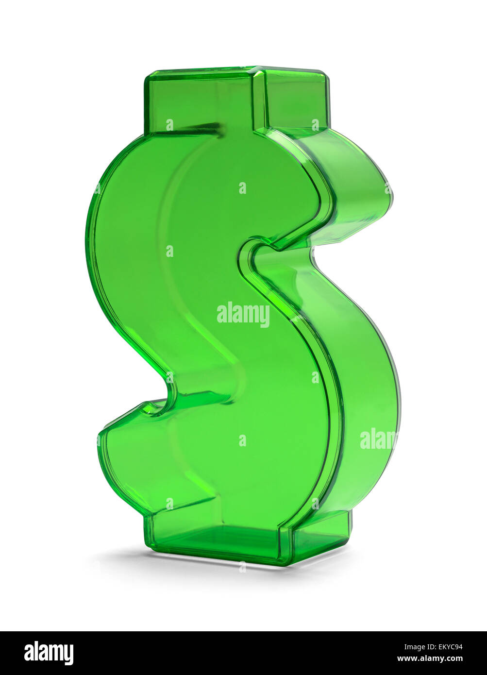 See Through Dollar Sign Isolated on White Background Stock Photo - Alamy