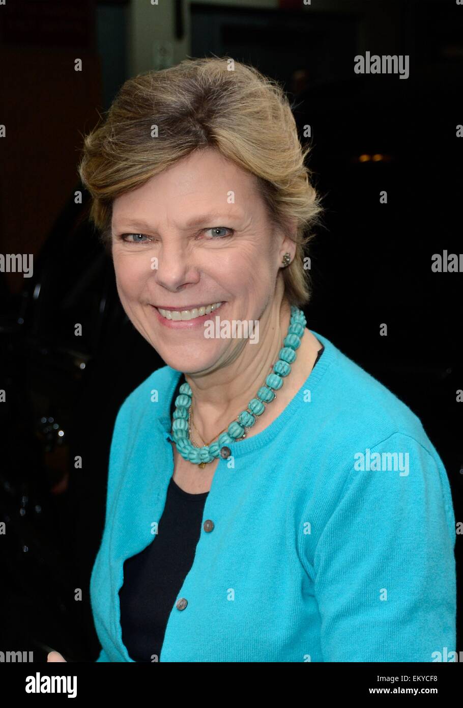 New York, NY, USA. 14th Apr, 2015. Cokie Roberts out and about for ...