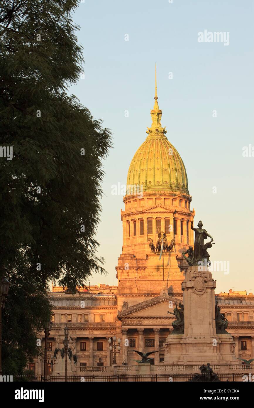 Buenos Aires, Argentina; Congreso, A Greco-Roman Style Building Stock ...