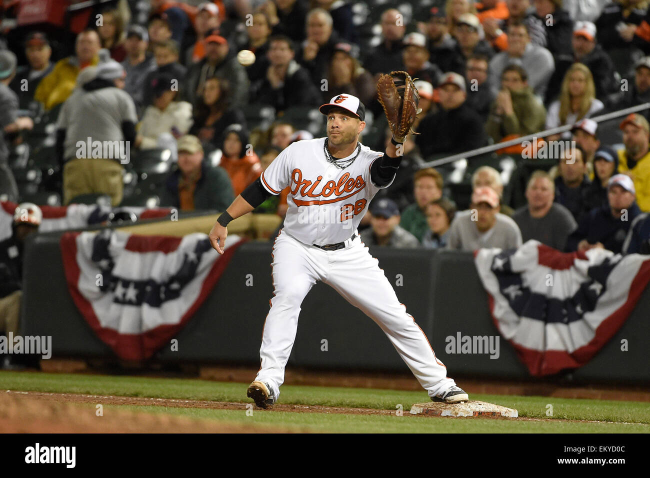 Baltimore, Maryland, USA. 14th April, 2015. Baltimore Orioles first ...