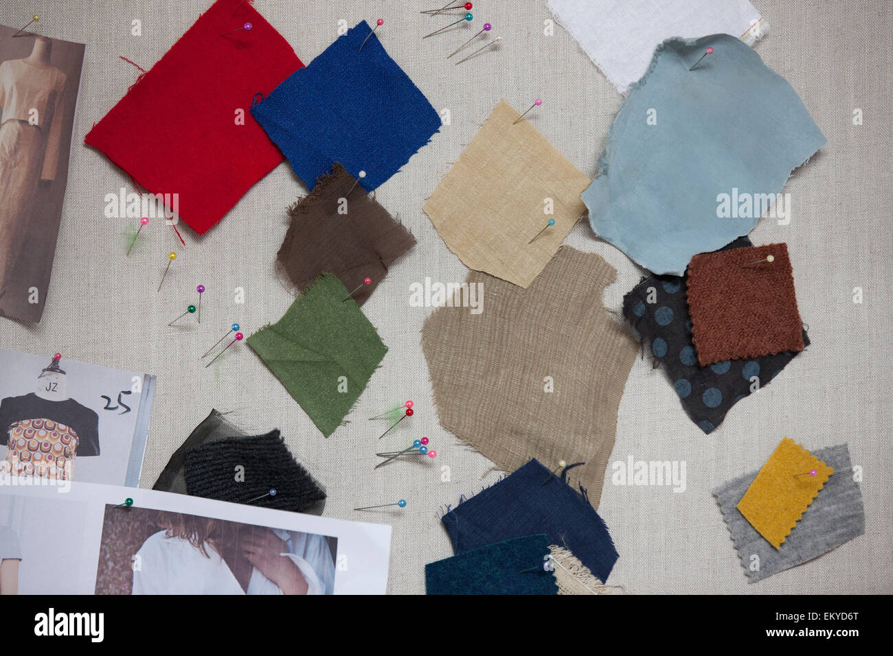 Fabric swatches hi-res stock photography and images - Alamy