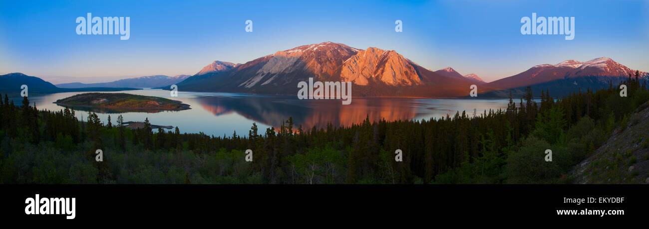 Tagish Lake; Carcross, Yukon Territory, Canada Stock Photo - Alamy