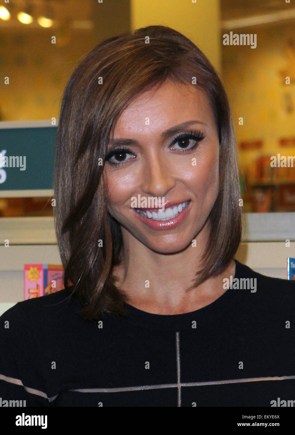 Los Angeles, California, USA. 14th Apr, 2015. Giuliana Rancic signs ...