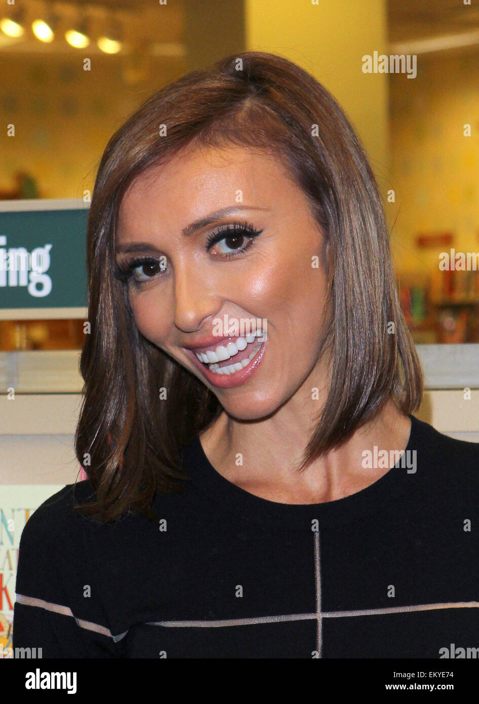 Los Angeles, California, USA. 14th Apr, 2015. Giuliana Rancic signs ...