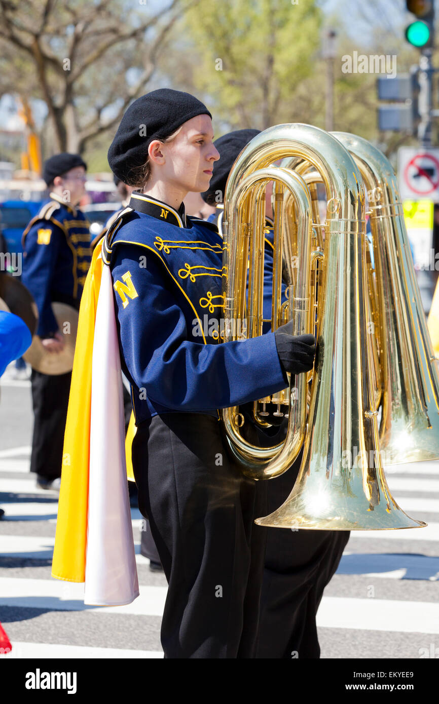 High school marching band national hi-res stock photography and images ...