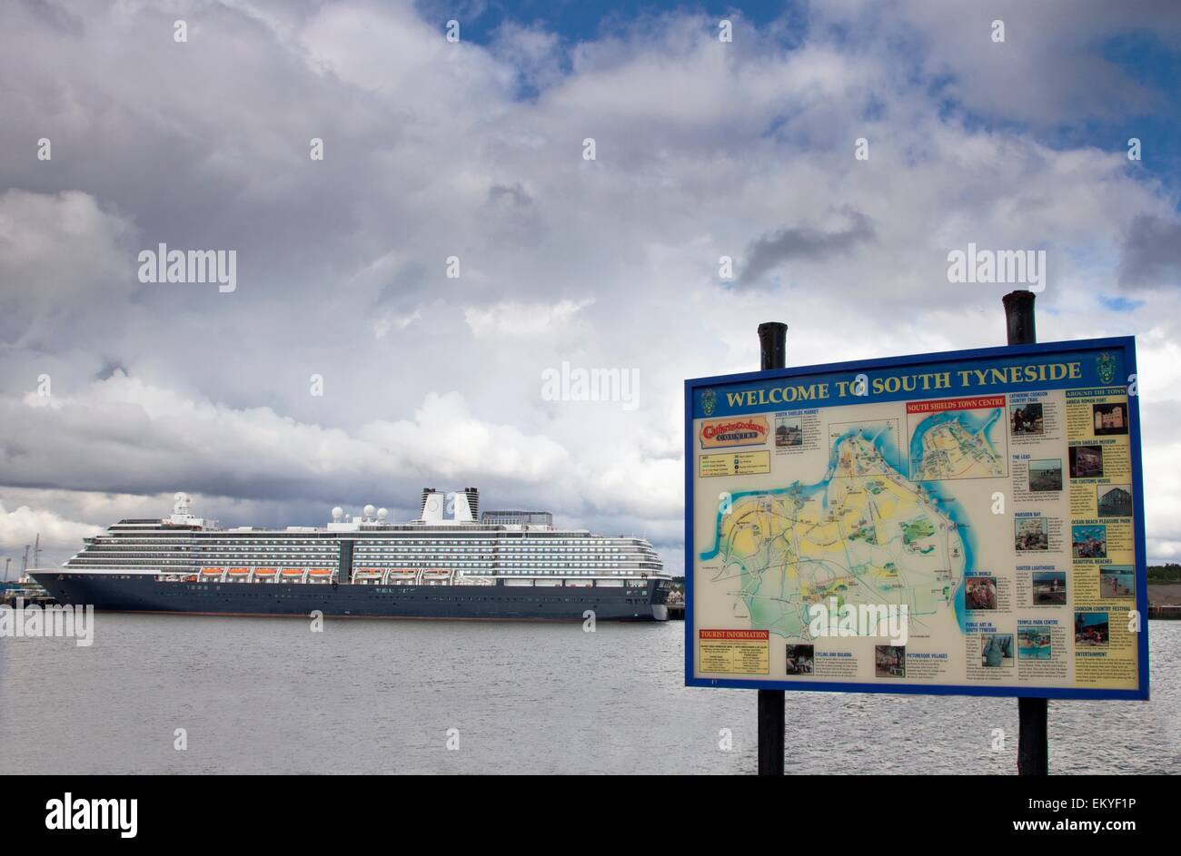 River tyne map hi-res stock photography and images - Alamy