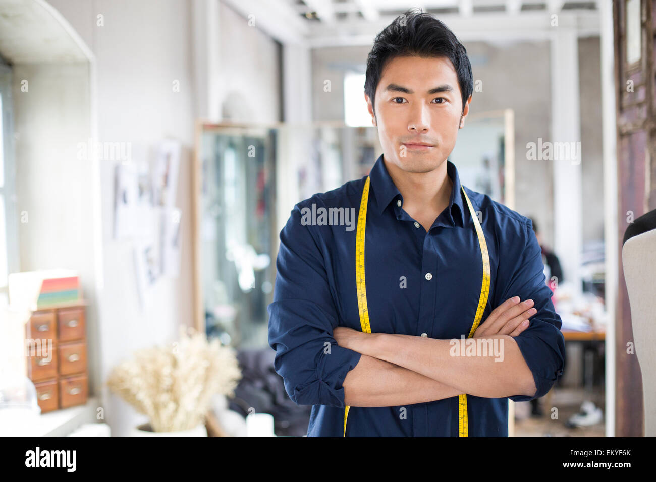 Male fashion designer Stock Photo - Alamy