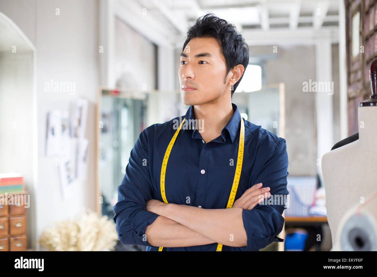 Male fashion designer Stock Photo - Alamy