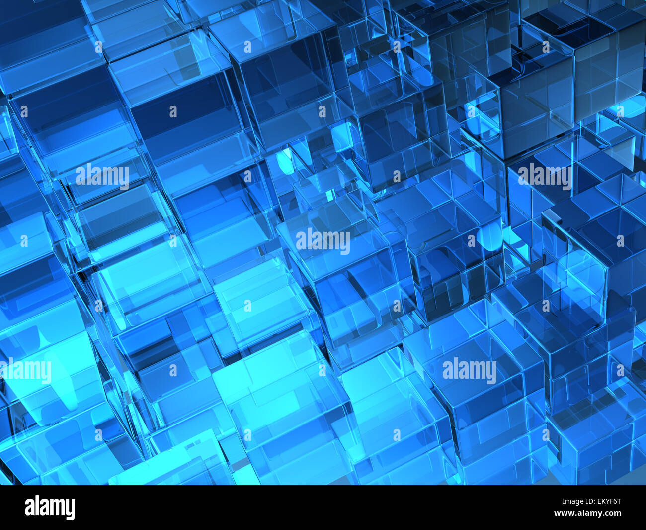 abstract background composed by glass cubes Stock Photo - Alamy