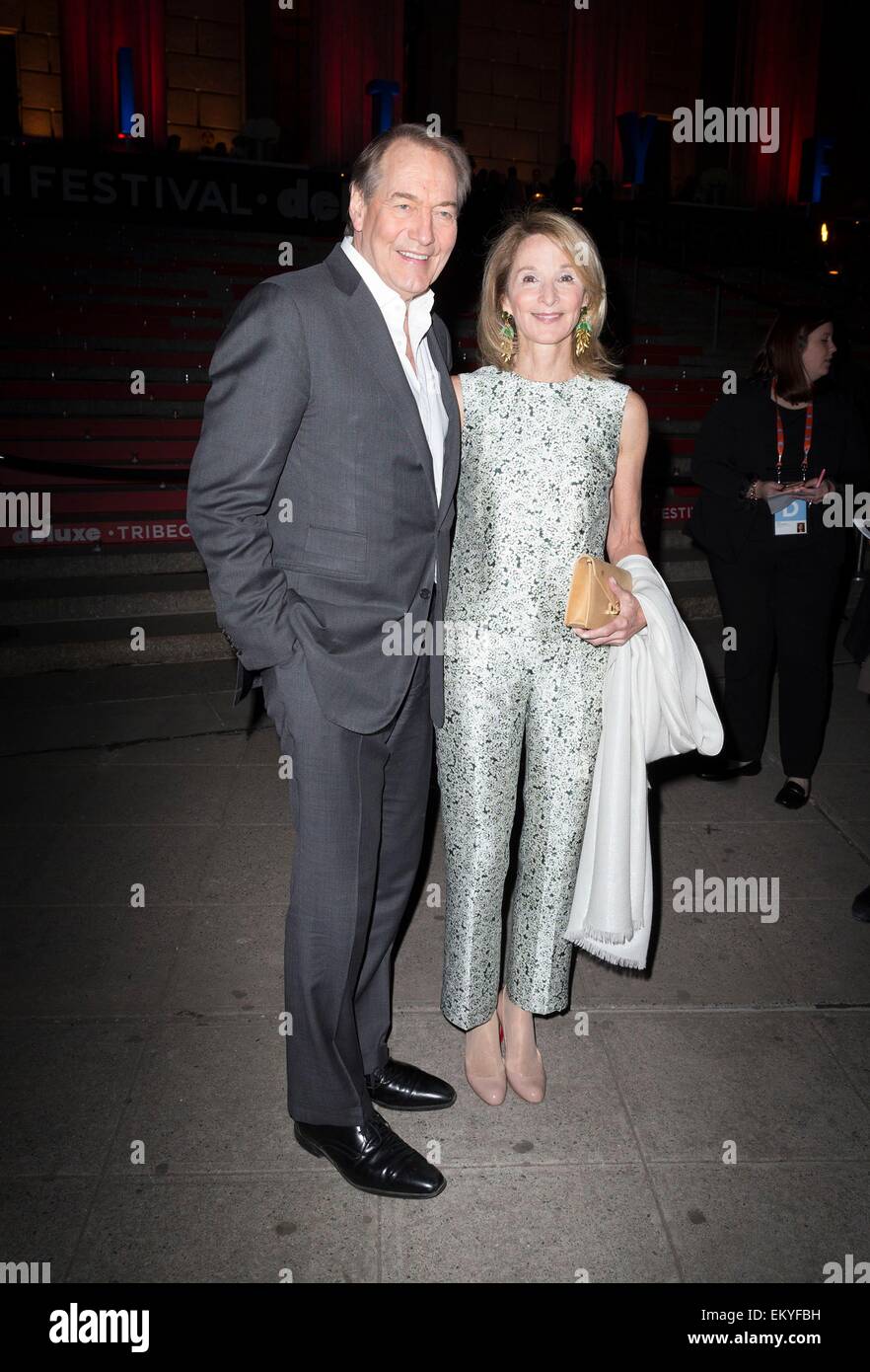 New York, NY, USA. 14th Apr, 2015. Amanda Burden, Charlie Rose at ...