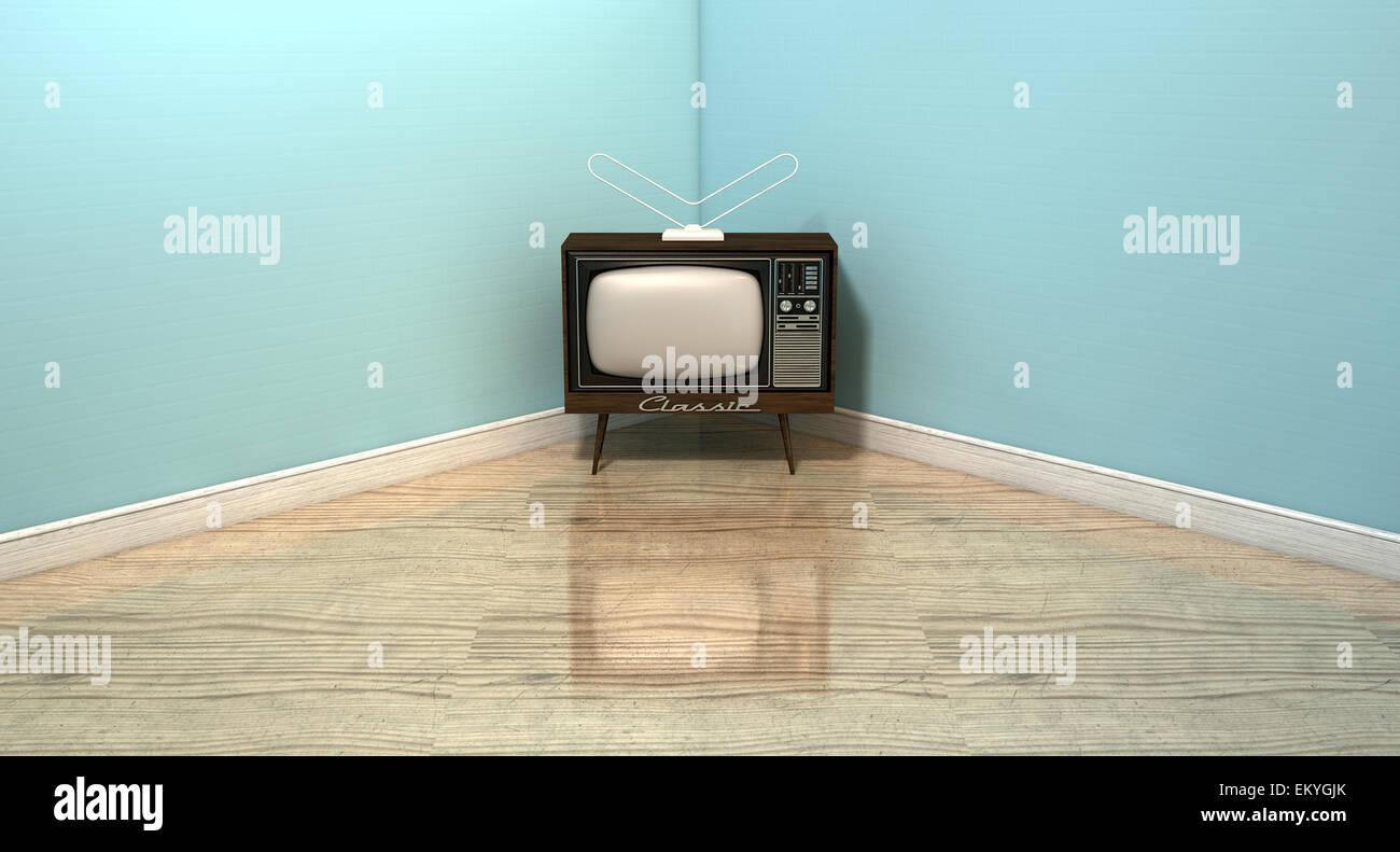 Vintage tv set hi-res stock photography and images - Alamy