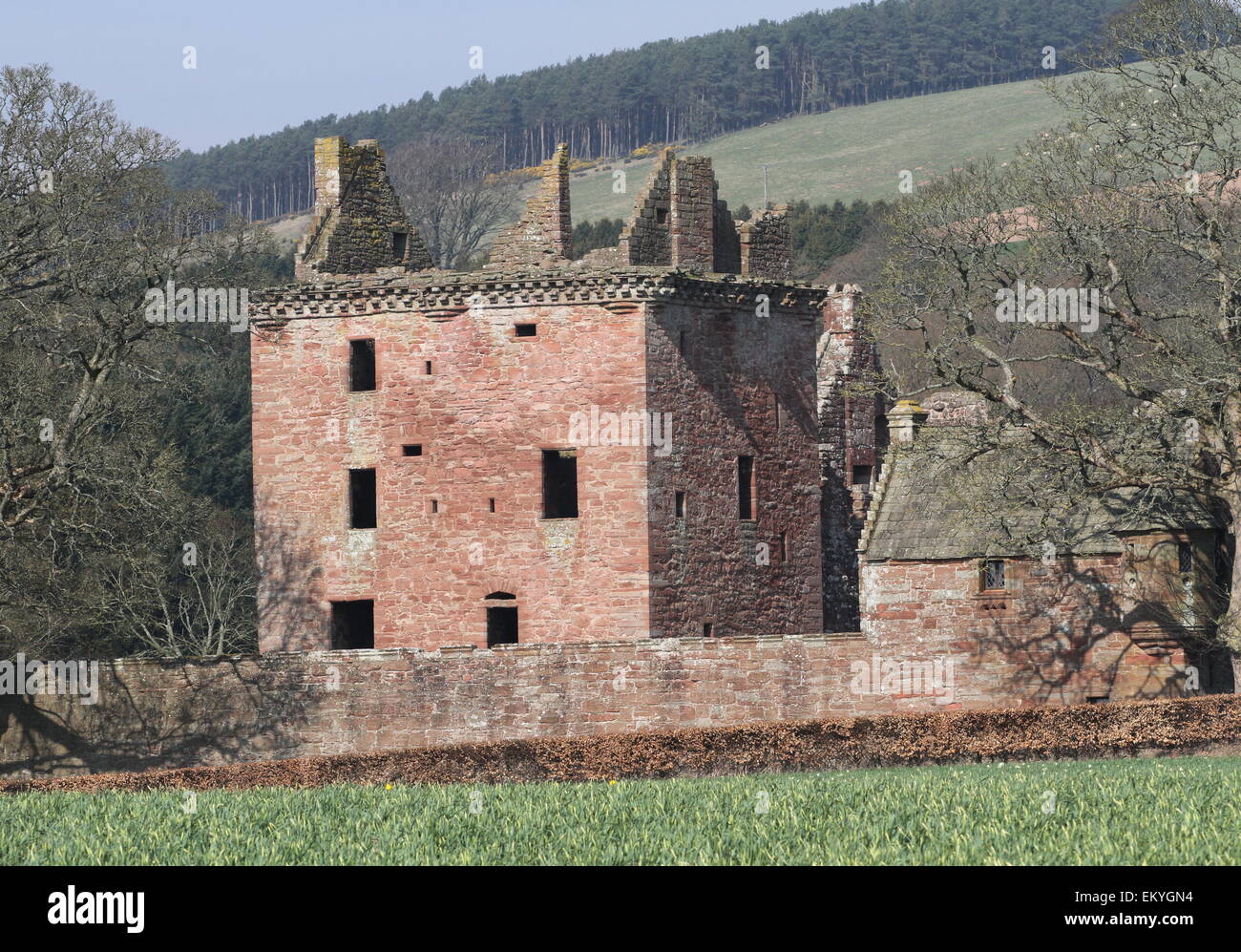 Edzell castle hi-res stock photography and images - Alamy