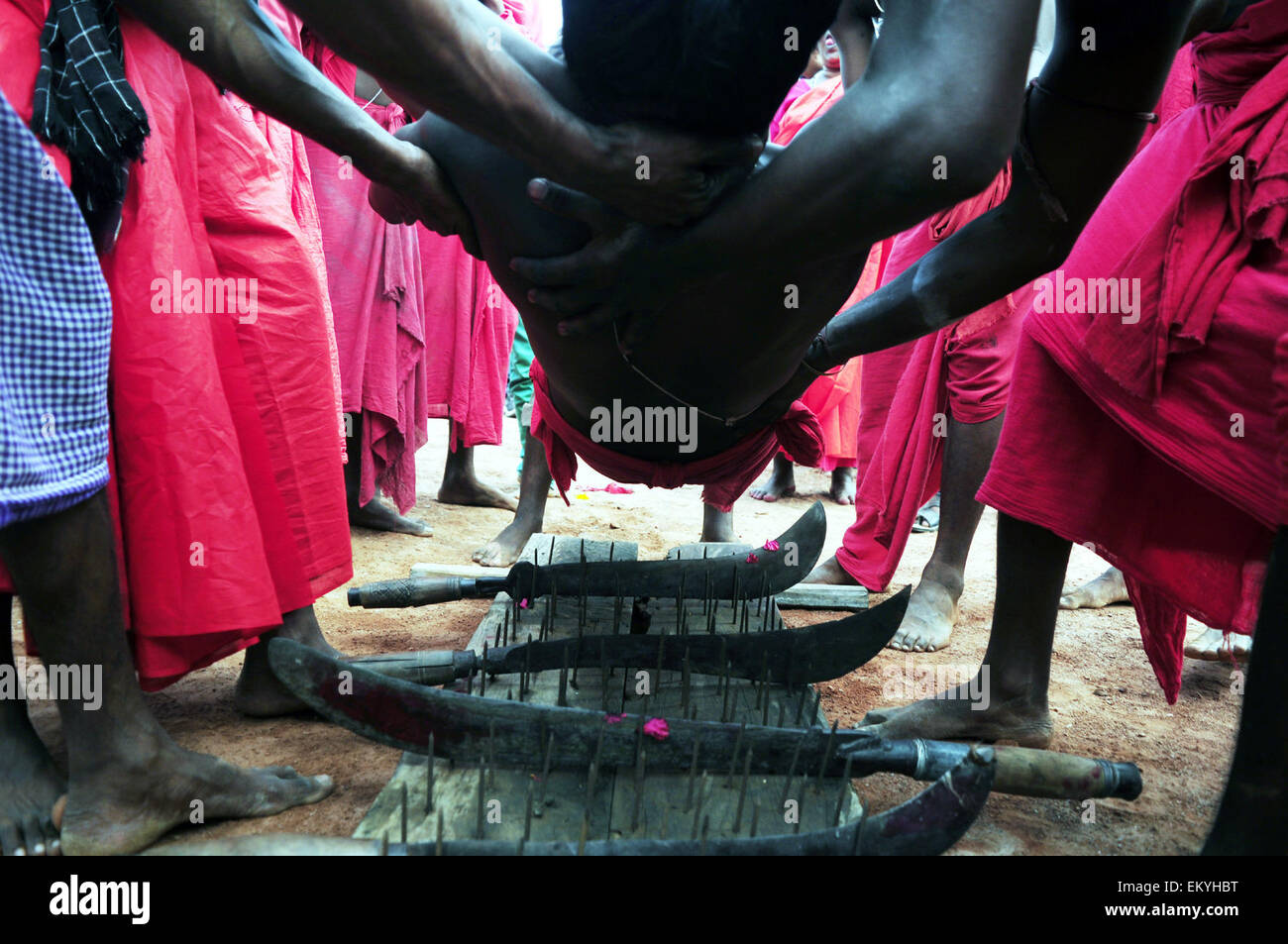 Traditional charak puja hindu hi-res stock photography and images - Alamy