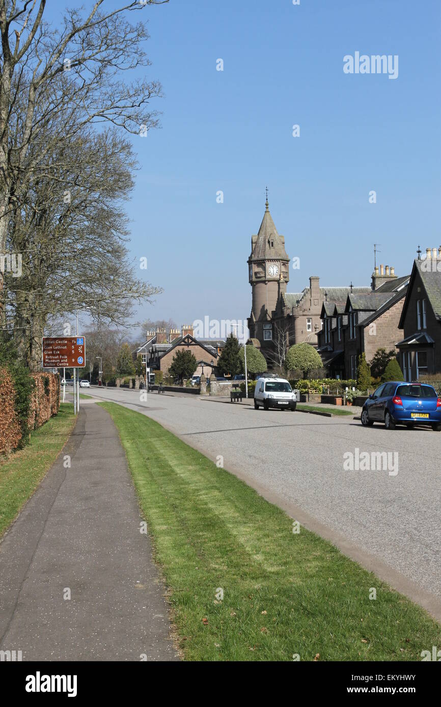 Edzell village hi-res stock photography and images - Alamy