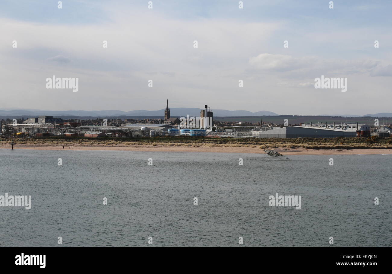 Montrose waterfront Angus Scotland April 2015 Stock Photo - Alamy
