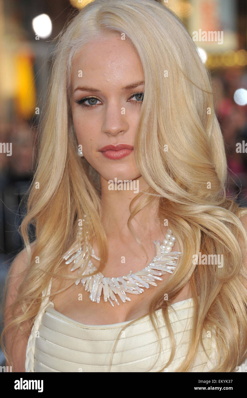 LOS ANGELES, CA - JUNE 22, 2012: Alexis Knapp at the world premiere of ...