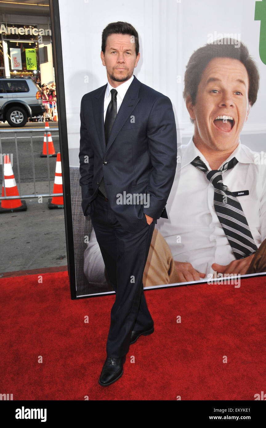 LOS ANGELES, CA - JUNE 22, 2012: Mark Wahlberg at the world premiere of ...