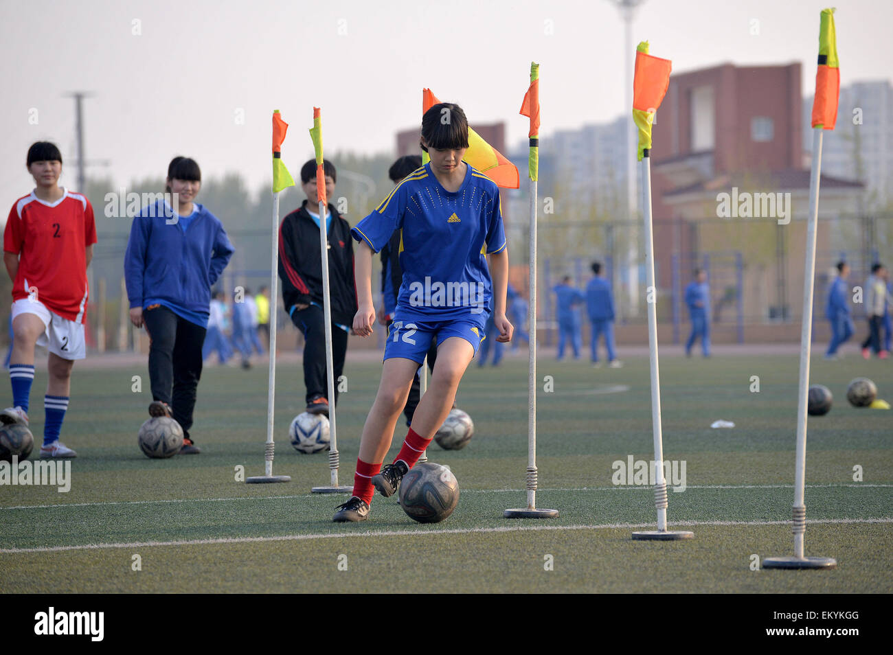 Middle School Girls Soccer High Resolution Stock Photography and Images ...
