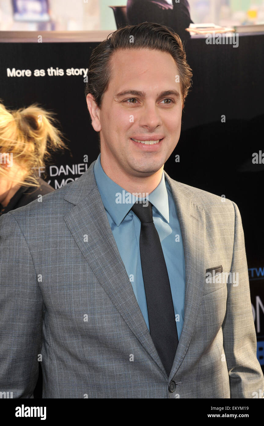 LOS ANGELES, CA - JUNE 21, 2012: Thomas Sadoski at the Los Angeles ...