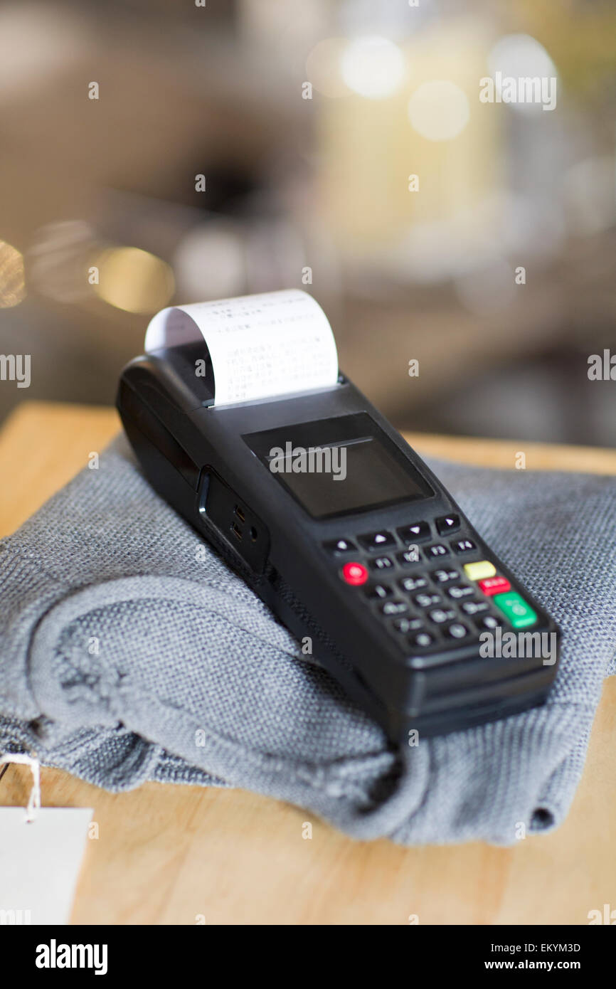Credit card reader Stock Photo - Alamy
