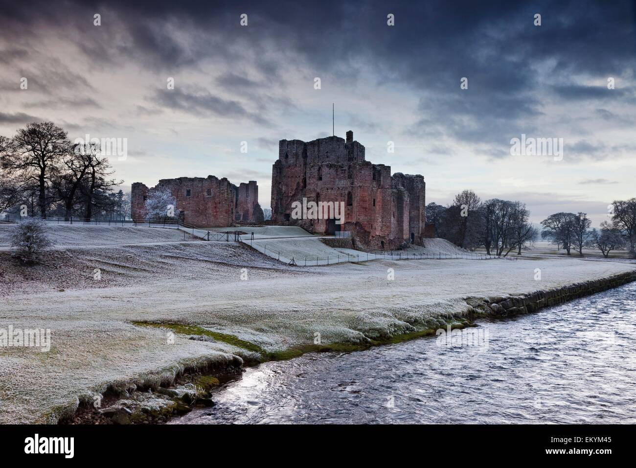 Brough Castle; Brough, Cumbria, England Stock Photo - Alamy