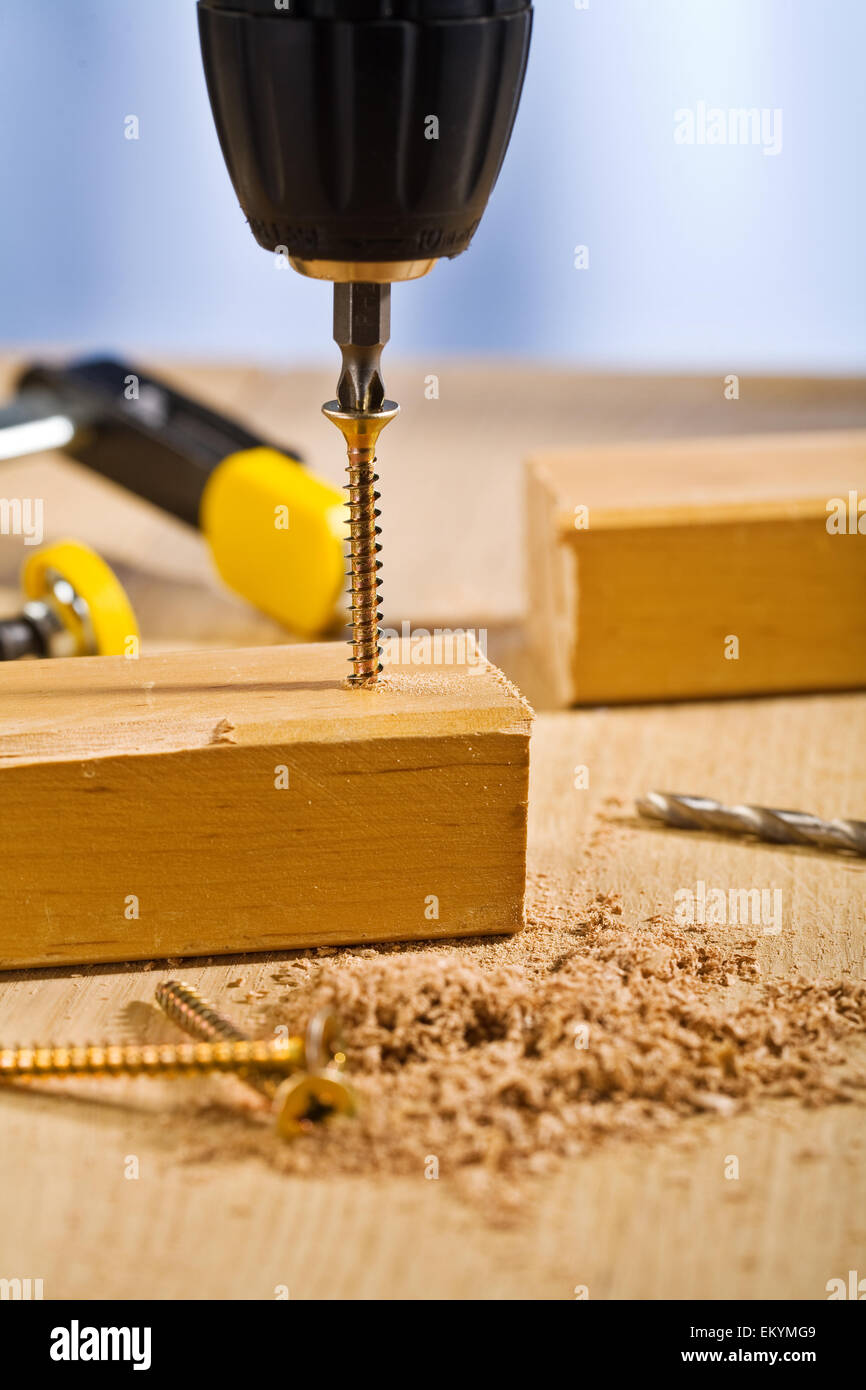 Screw Driving High Resolution Stock Photography and Images - Alamy