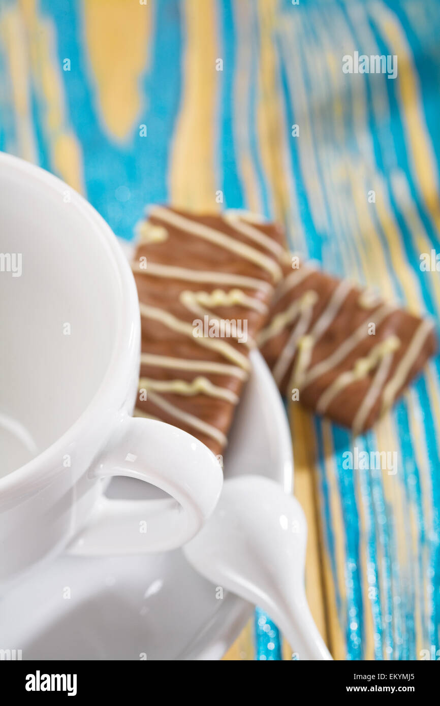 Empty cup spoon hi-res stock photography and images - Alamy