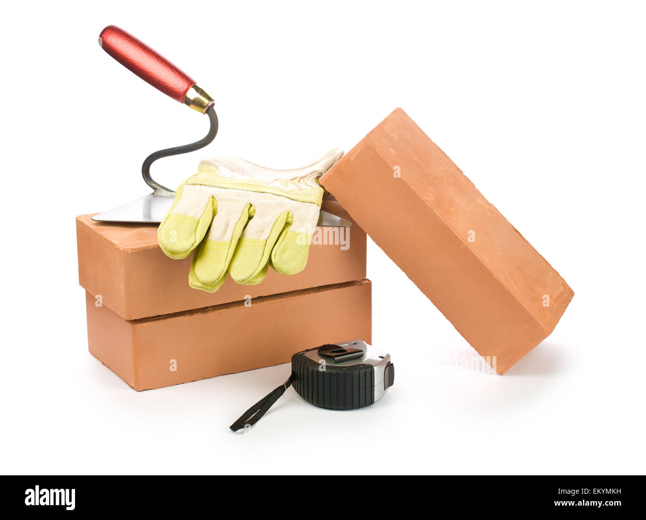 building tools on bricks Stock Photo - Alamy