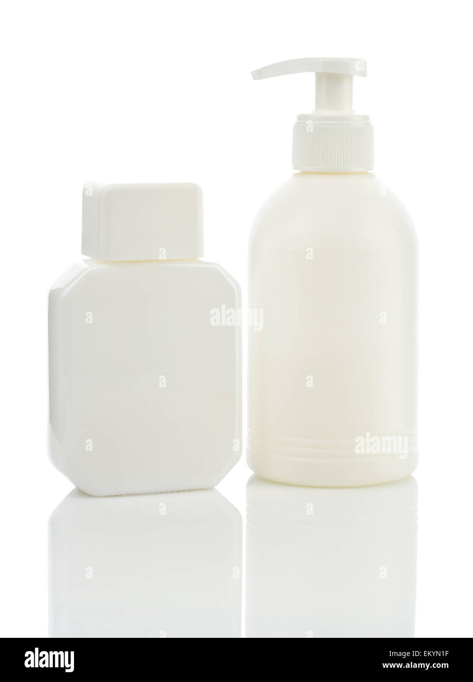 ceramic and plastical bottle Stock Photo - Alamy