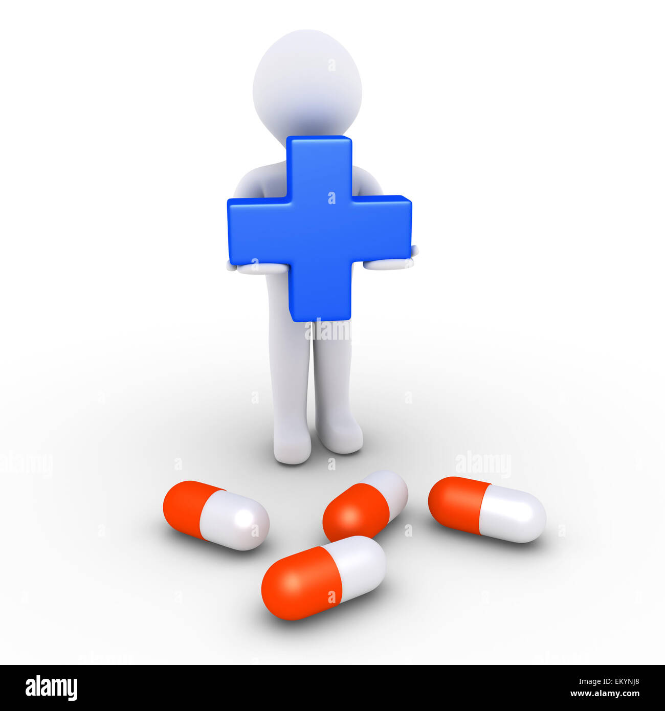 Person offering health aid Stock Photo - Alamy