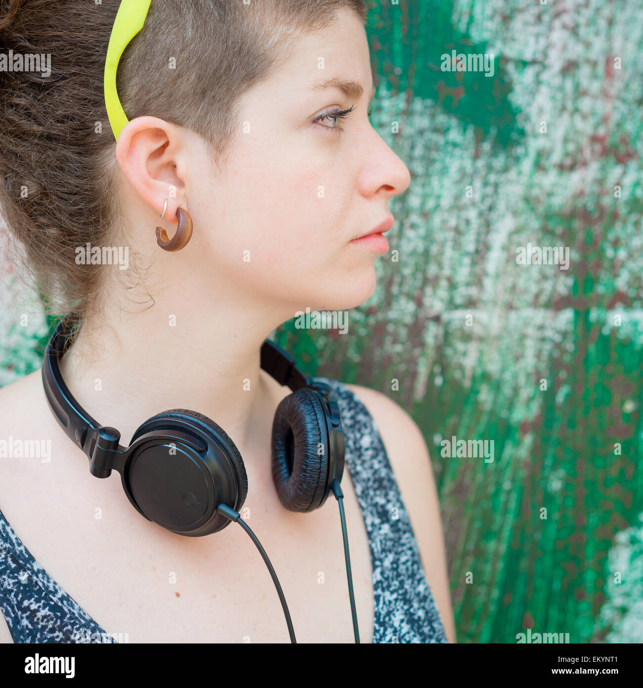 beautiful stylish modern young woman Stock Photo - Alamy