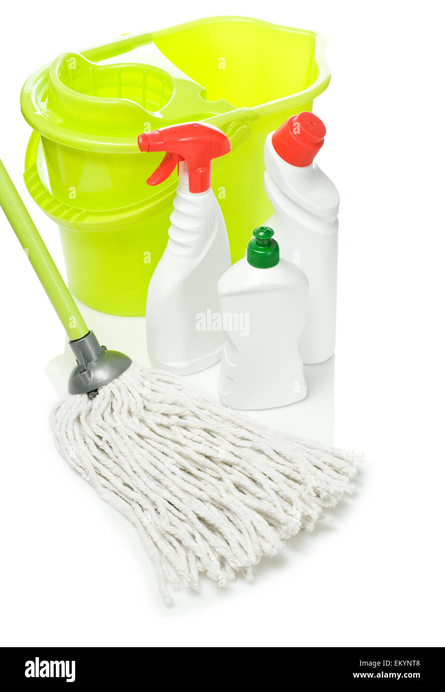 Cleaning tools set hi-res stock photography and images - Alamy