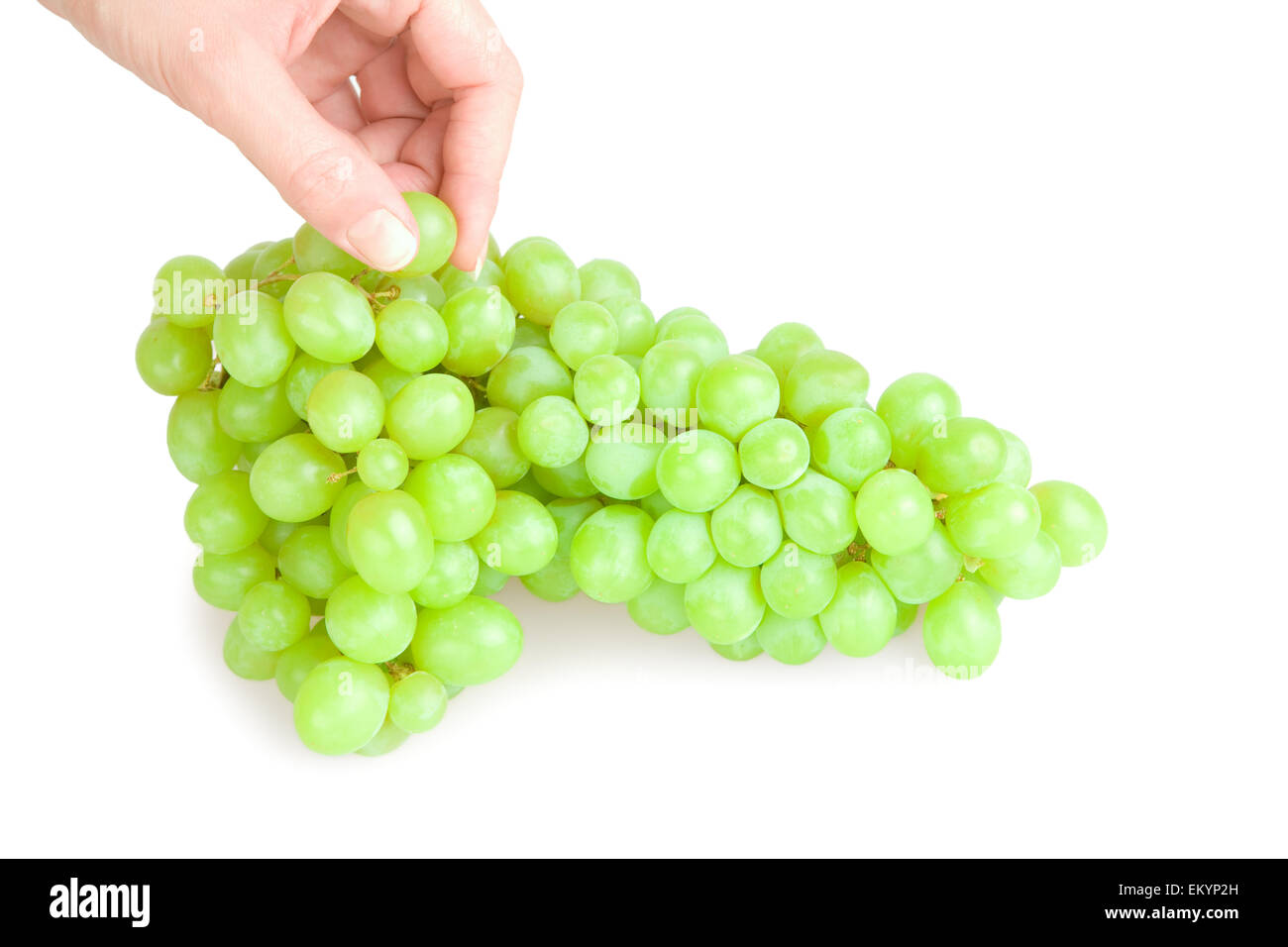 grape and hand Stock Photo - Alamy