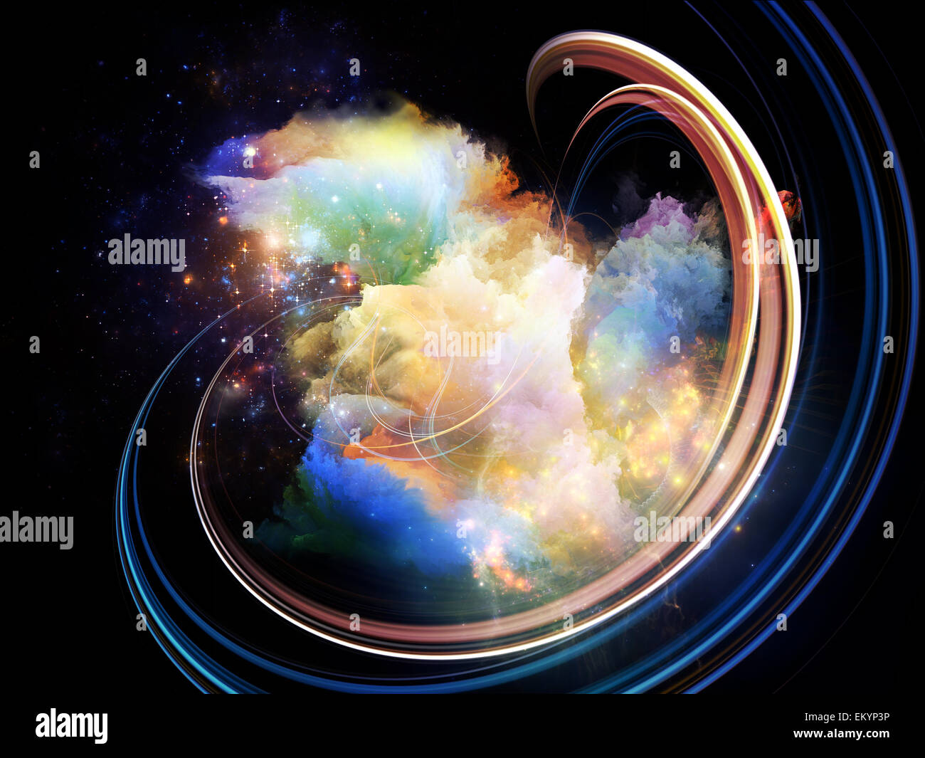 Advance of Design Nebulae Stock Photo - Alamy