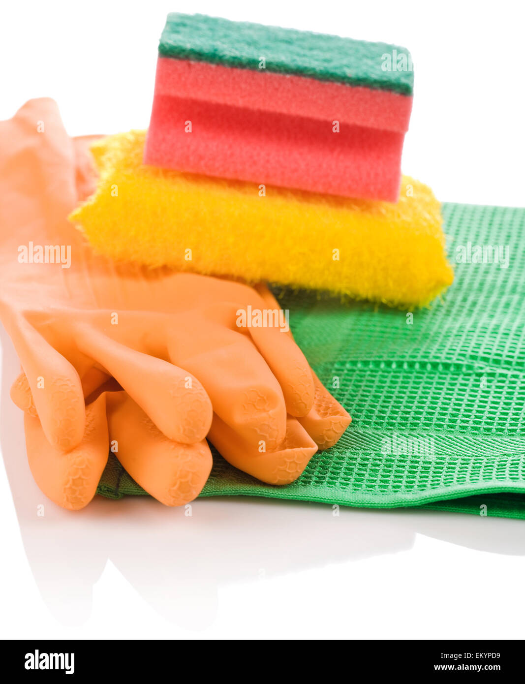 glowes napkins sponge Stock Photo - Alamy