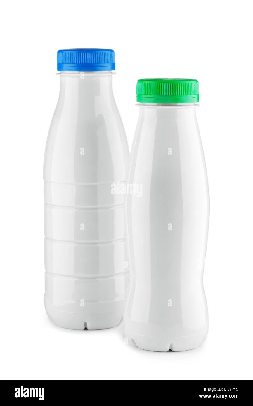 Two white plastic bottle hi-res stock photography and images - Alamy