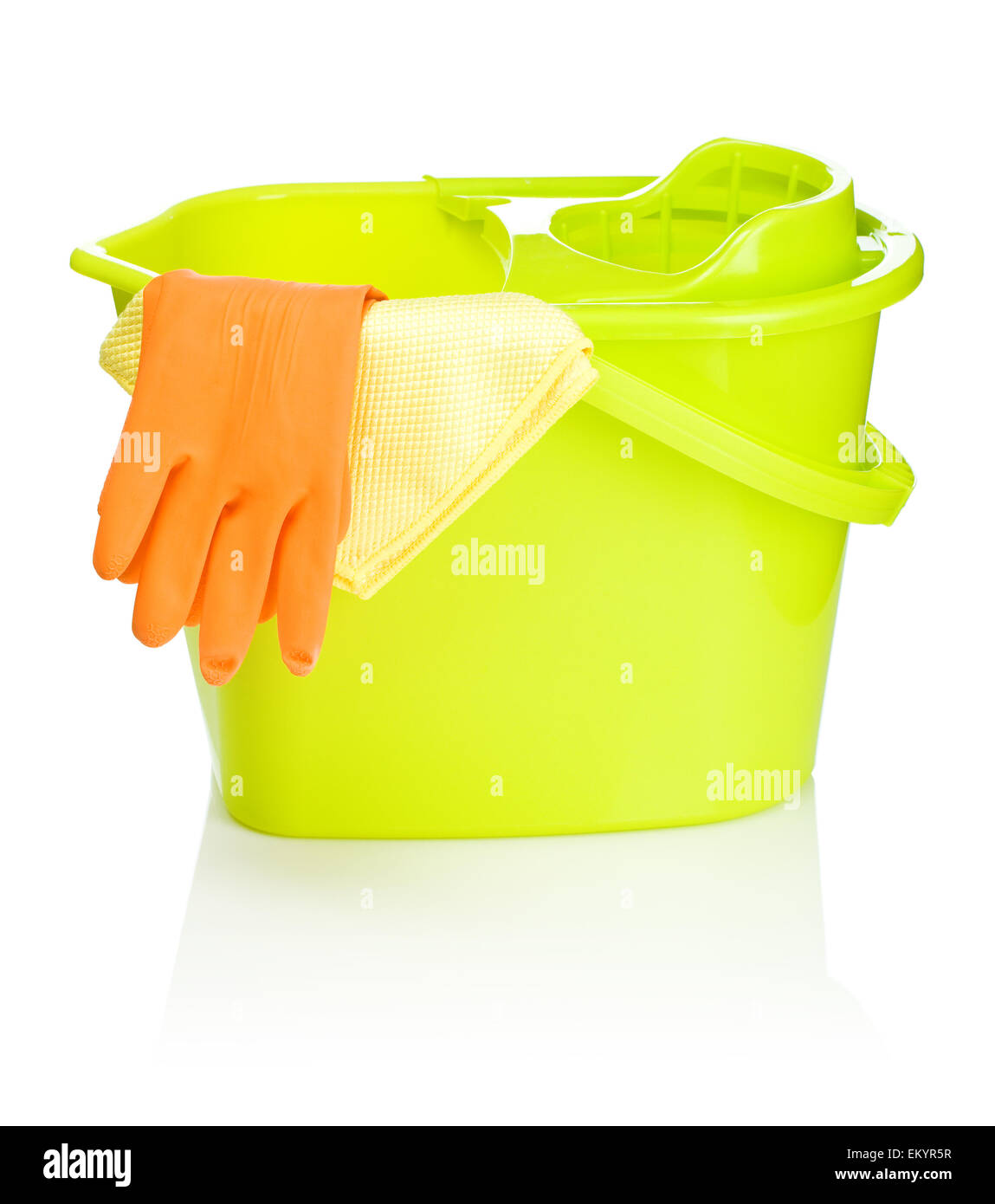 Bucket rag glove Cut Out Stock Images & Pictures - Alamy