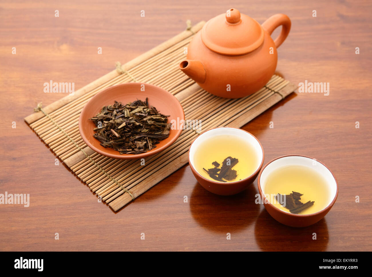 Chinese tea ceremony Stock Photo - Alamy