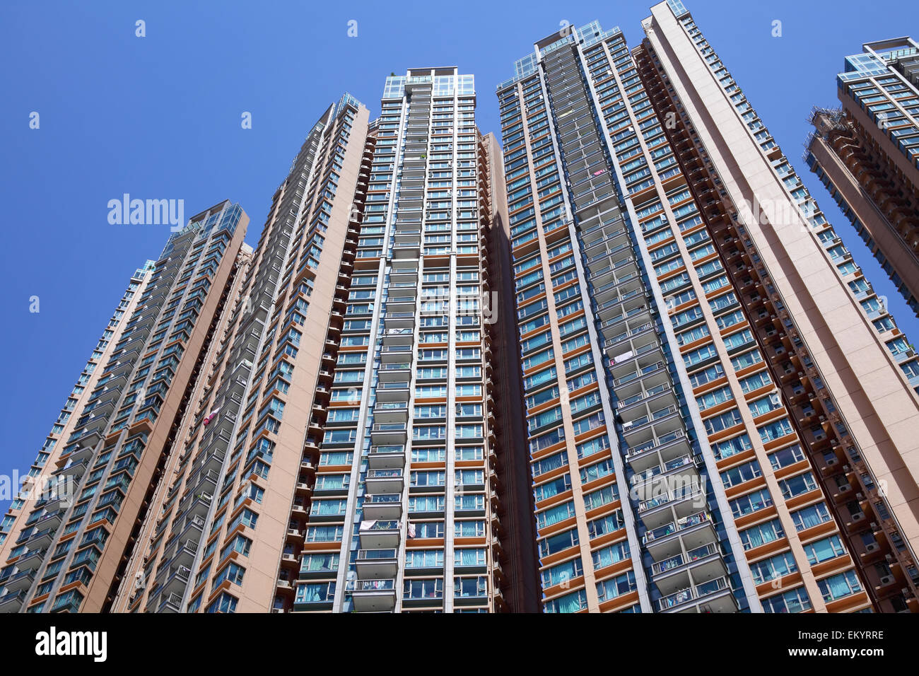 Residential building in Hong Kong Stock Photo - Alamy