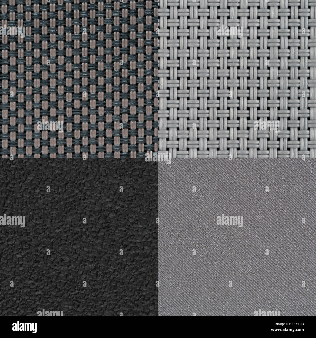 Set of grey vinyl samples, texture background Stock Photo - Alamy