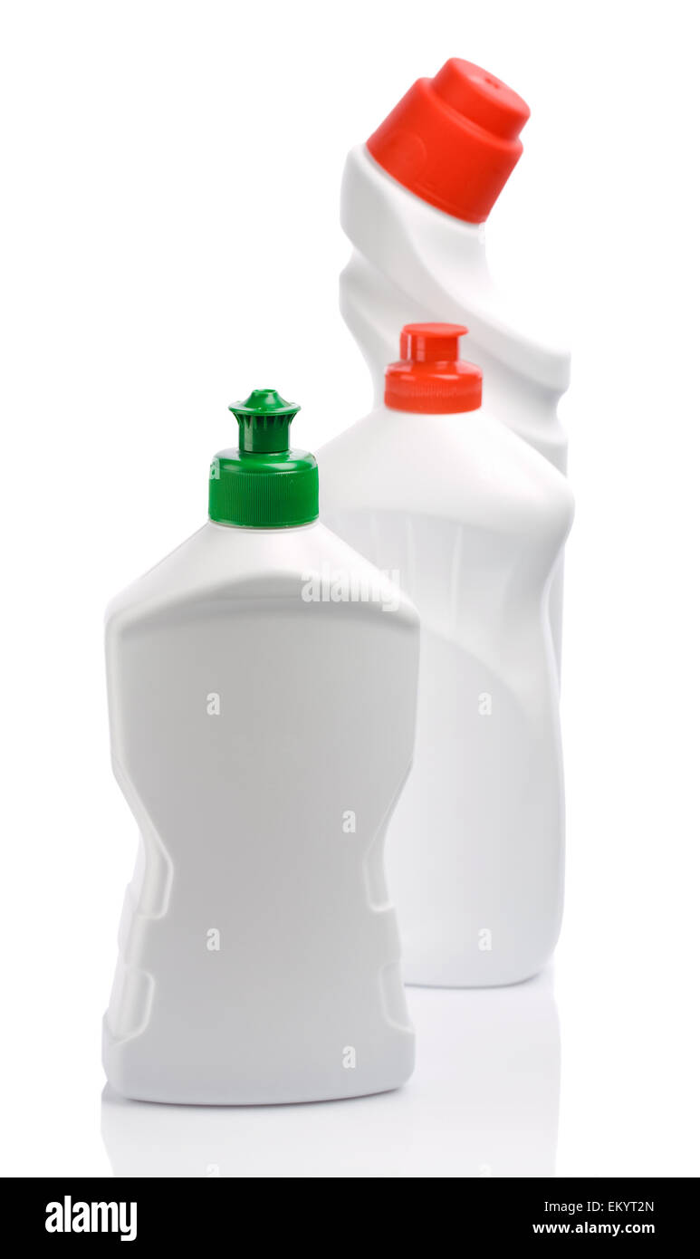 bottles for clean Stock Photo - Alamy