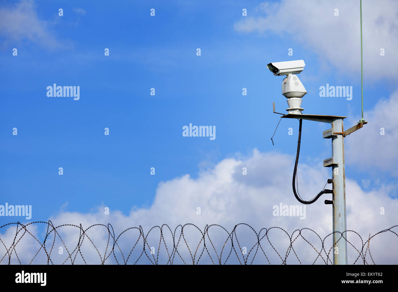 Weather proof surveillance camera Stock Photo - Alamy