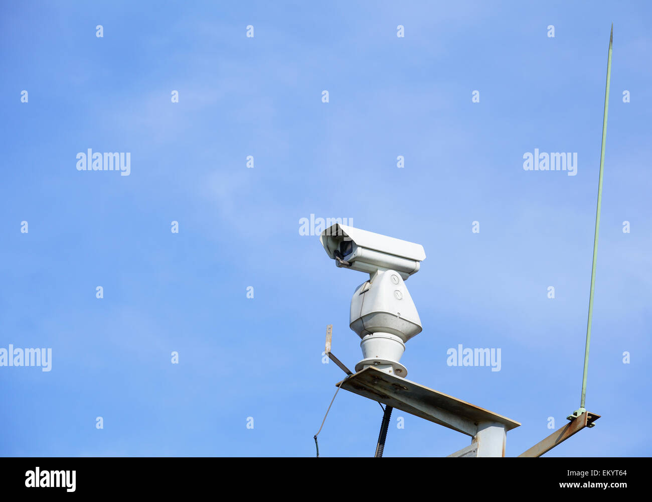 Outdoor surveillance camera Stock Photo - Alamy