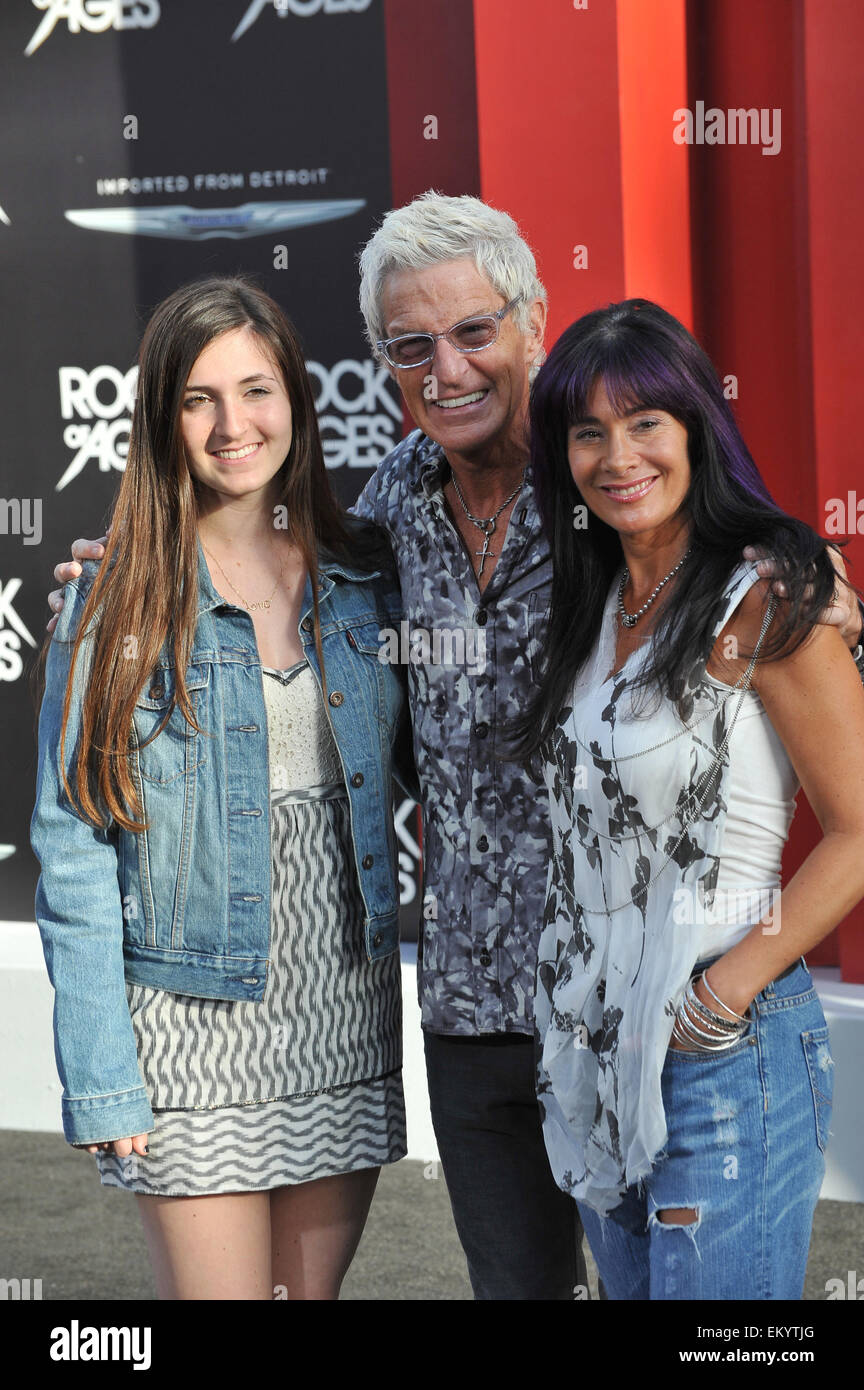 LOS ANGELES, CA - JUNE 9, 2012: Kevin Cronin of REO Speedwagon at the ...