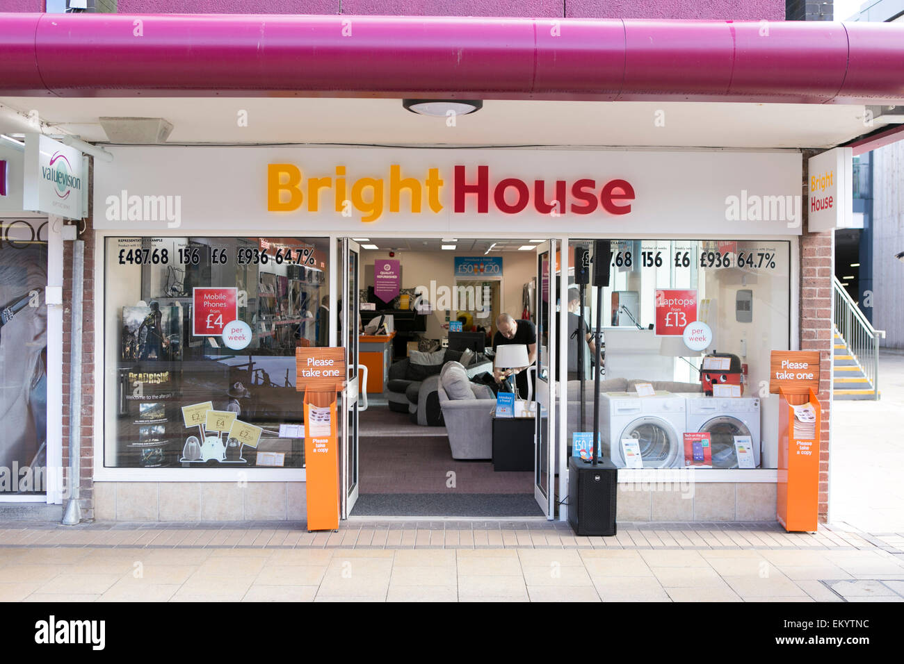 Opening of Brighthouse store in Swinton , Salford Stock Photo - Alamy