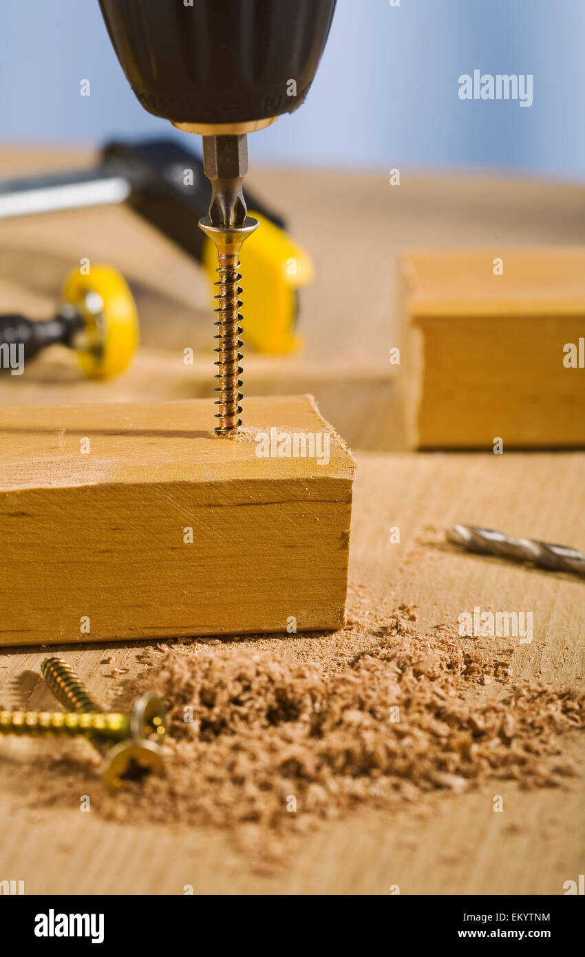 process of screwing Stock Photo - Alamy