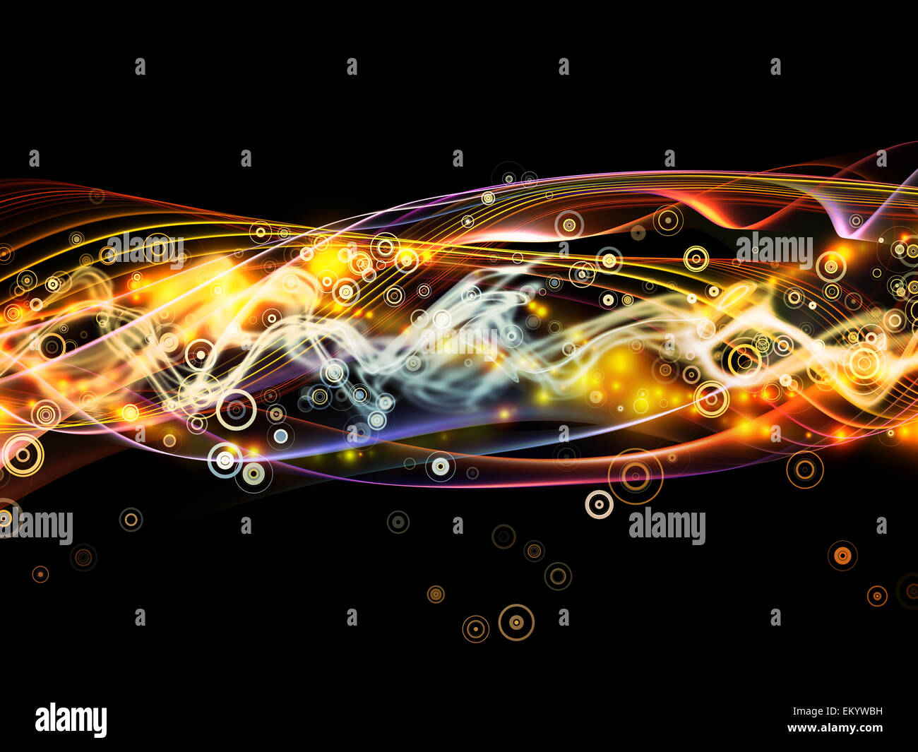 Visualization of Dynamic Network Stock Photo - Alamy
